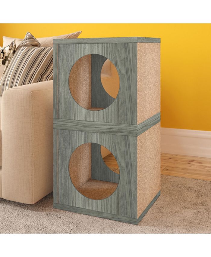 Way Basics Cat Cube Scratcher - Macy's