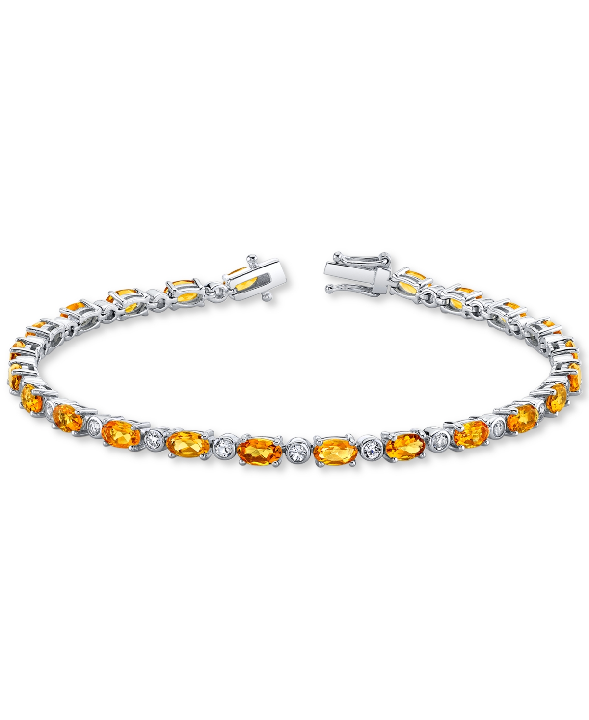 Click here for Citrine (5-3/4 ct. t.w.) & White Topaz (7/8 ct. t.... prices