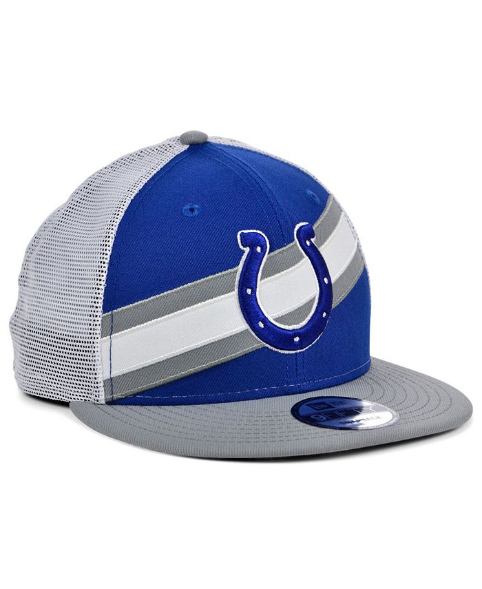 New Era Indianapolis Colts Diagonal Trucker 9FIFTY Cap - Macy's