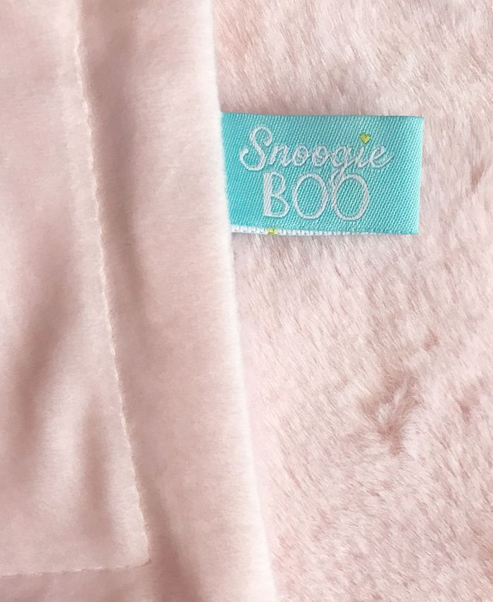Happycare Textiles Snoogie Boo Ultra-soft Baby Faux Fur Hooded Towel ...
