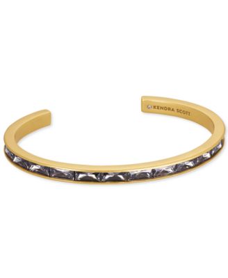 Kendra Scott Baguette-Cut Nano Gem Cuff Bracelet - Macy's