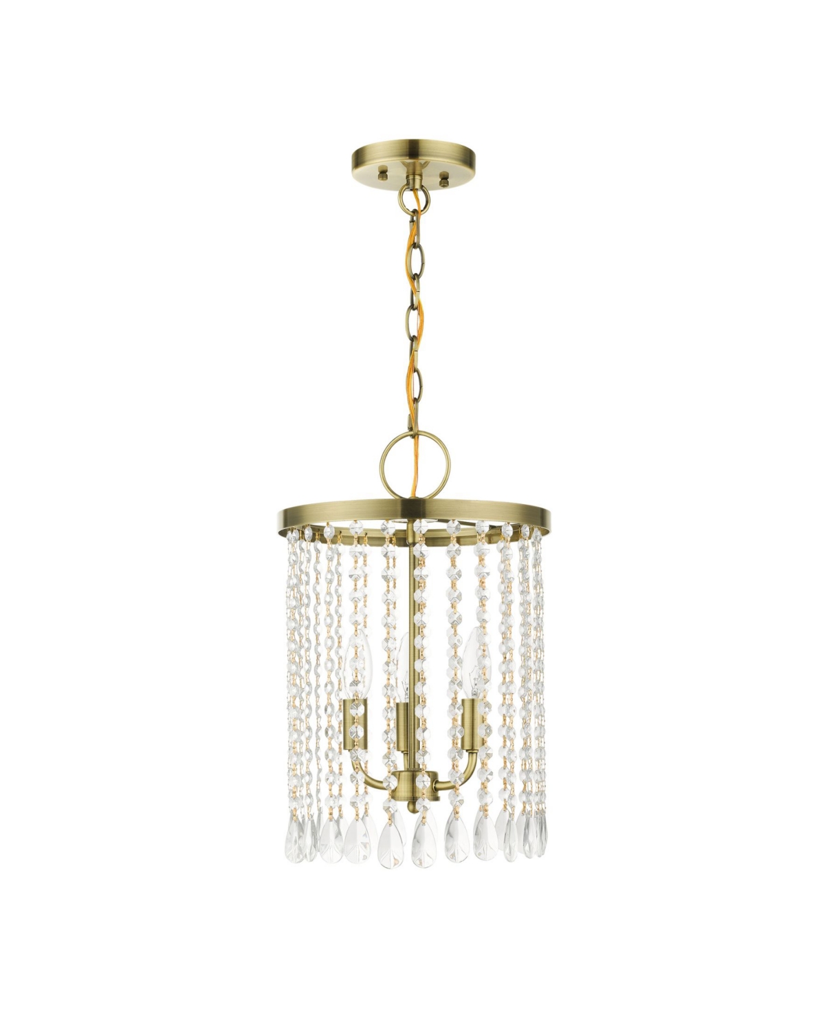 Click here for Elizabeth 3 Lights Pendant Chandelier - Gold-Tone prices