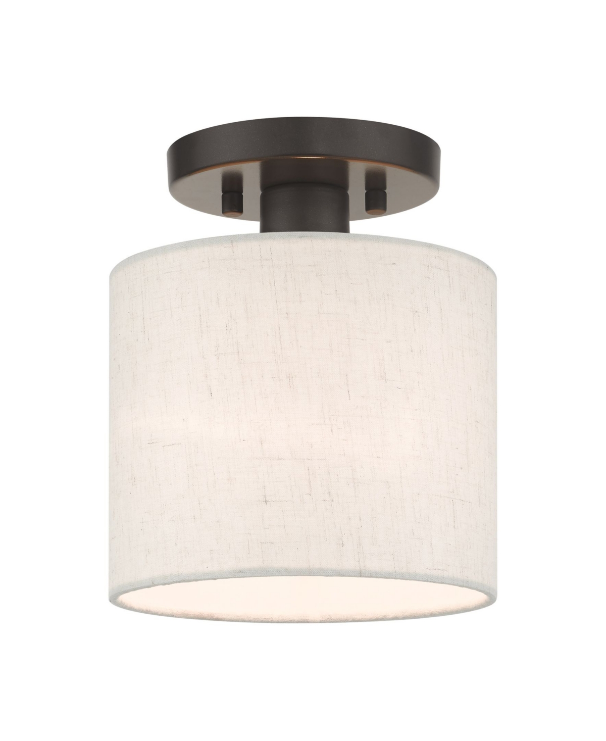 Click here for Meadow 1 Light Semi Flush - Bronze prices