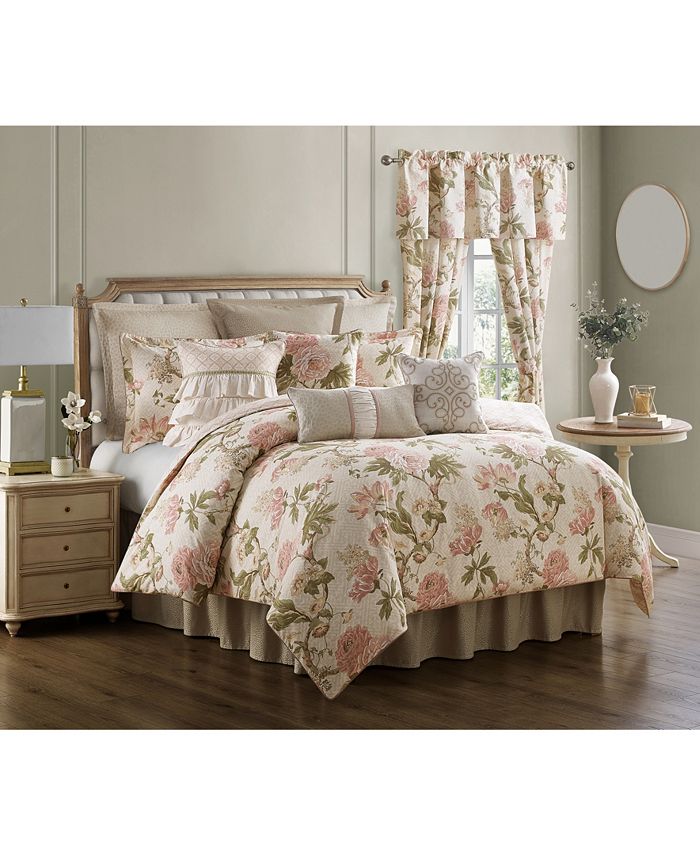 Rose Tree Mariella 4 Piece Comforter Set, King - Macy's