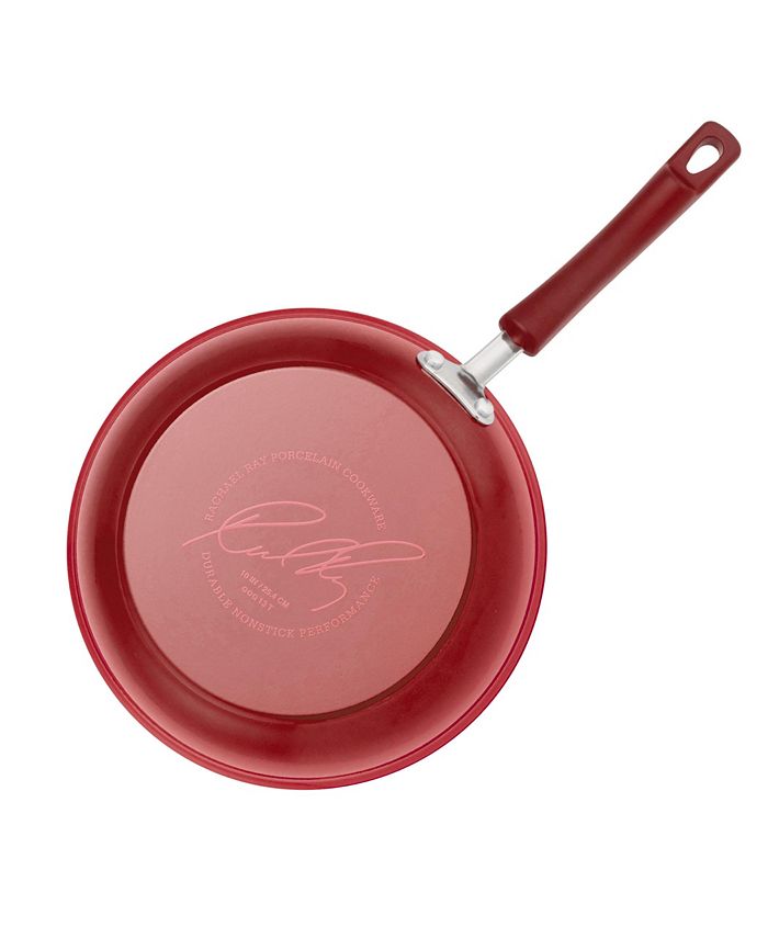 Rachael Ray Classic Brights Hard Enamel Nonstick Cookware Set 14 Piece