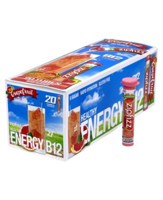 Zipfizz Pink Grapefruit Energy Drink Mix, 20 Count - Macy's