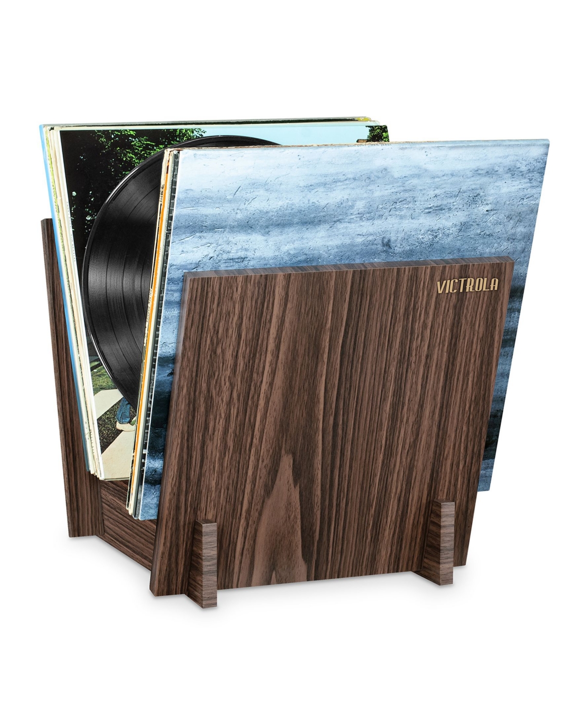 Click here for Victrola Bridge Record Stand - Dark Brown prices