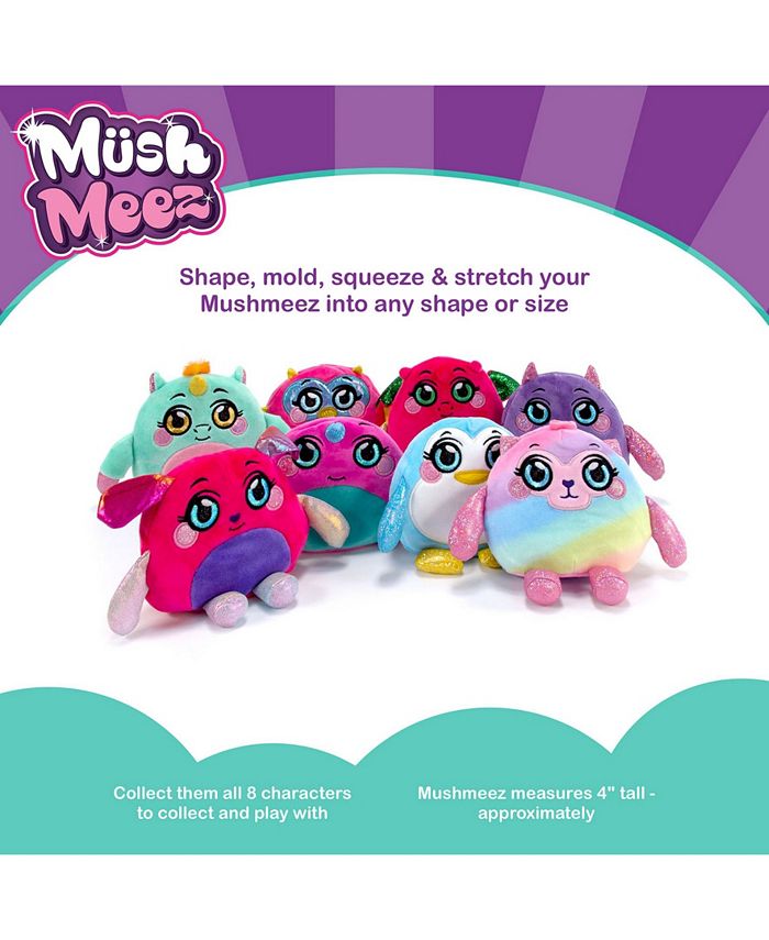 First and Main Mushmeez Squeeze, Squishy, Moldable Plush, Stuffed ...