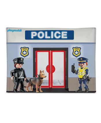 Redbox PLAYMOBIL Large Police Station Pretend Play Tent Playhouse - Macy's