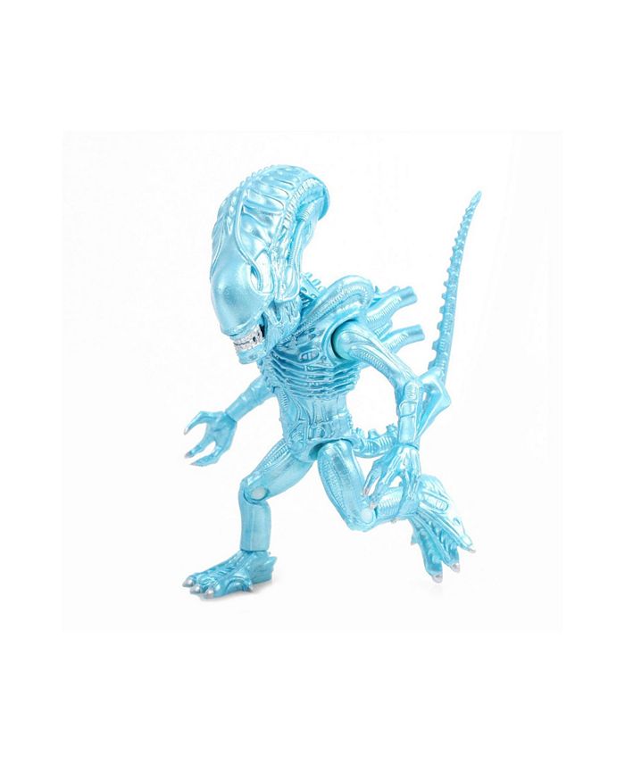 The Loyal Subjects Aliens - Alien Ice Blue Metallic Action Vinyl Figure ...