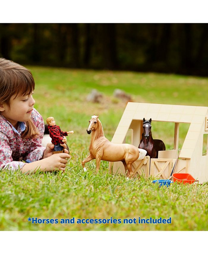 BREYER Traditional Series Wood Horse Stable Set - Macy's