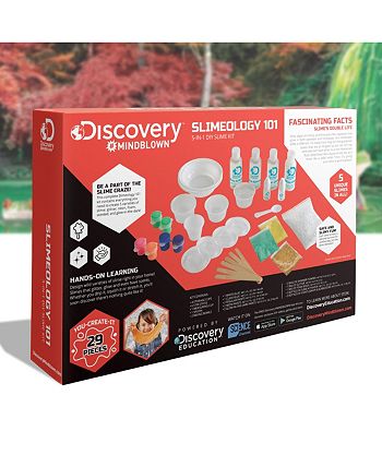 Discovery Kids Toy Slimeology 101 DIY 5-in-1 Kit- STEM - Macy's