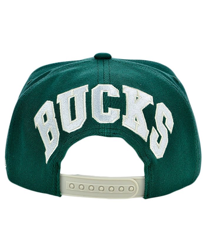 Mitchell & Ness Milwaukee Bucks The Drop Snapback Cap - Macy's