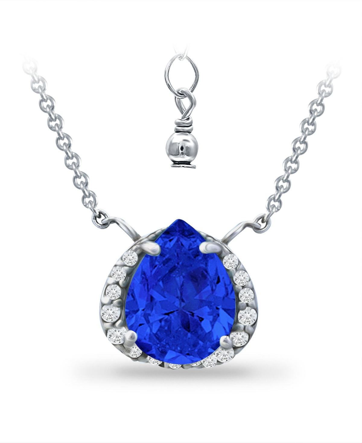 Click here for Giani Bernini Simulated Blue Sapphire and Cubic Zi... prices