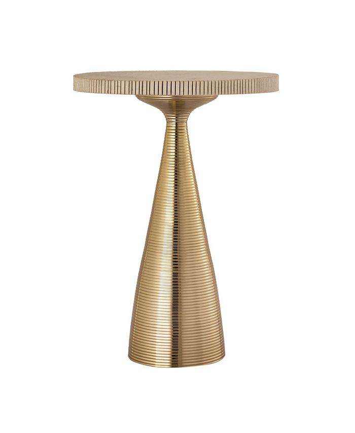 TOV Furniture Celeste Ribbed Side Table - Macy's