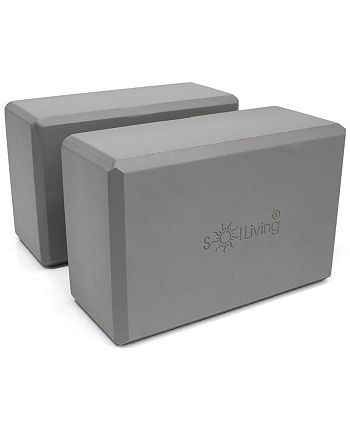 Sol Living Yoga Block, Pack of 2 & Reviews - Exercise Equipment & Gear ...