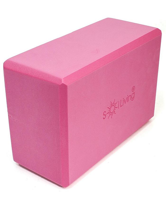 Sol Living Yoga Block, Pack of 2 - Macy's