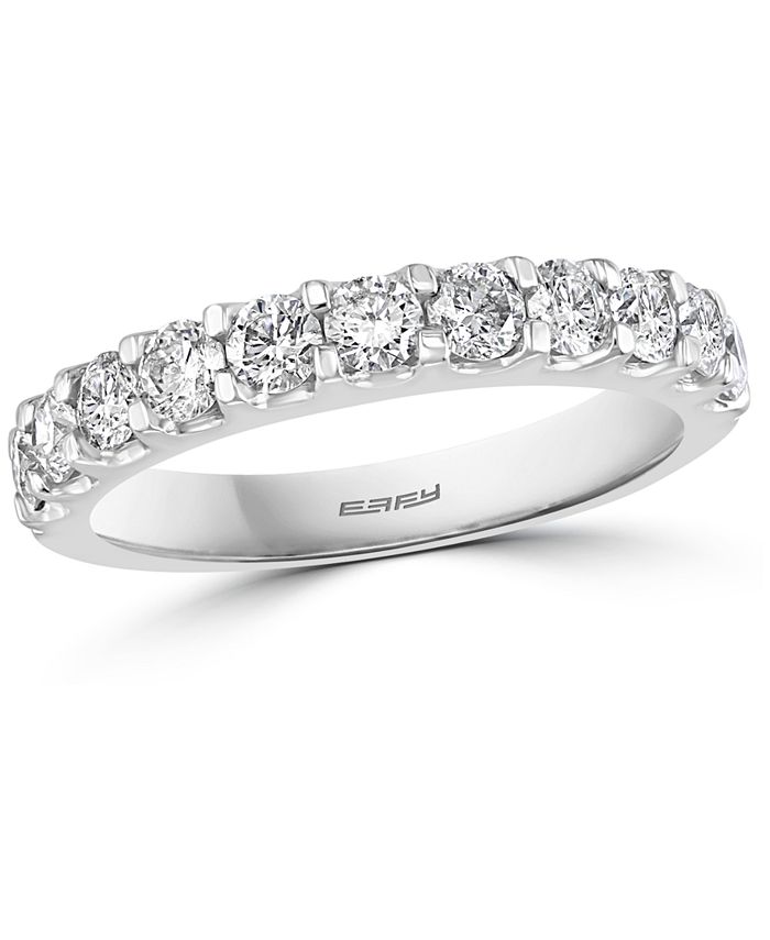 EFFY Collection EFFY® Diamond Band (1 ct. t.w.) in 14k White Gold - Macy's