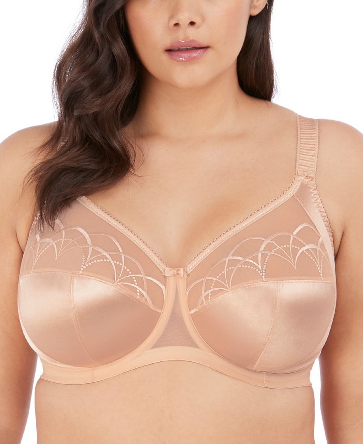 Click here for Elomi Cate Full Figure Underwire Lace Cup Bra EL40... prices