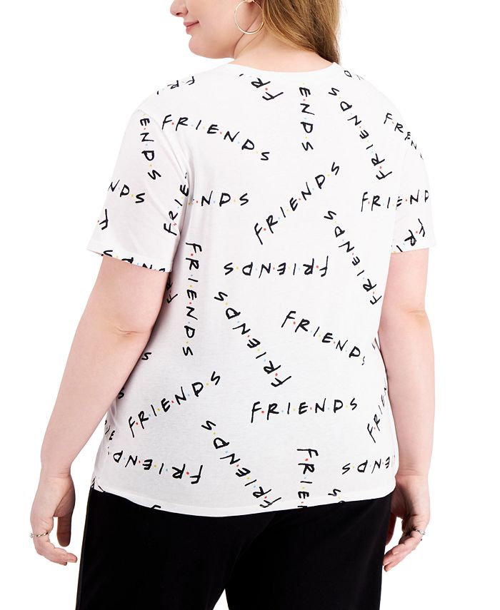 Love Tribe Trendy Plus Size Friends Graphic-Print T-Shirt - Macy's