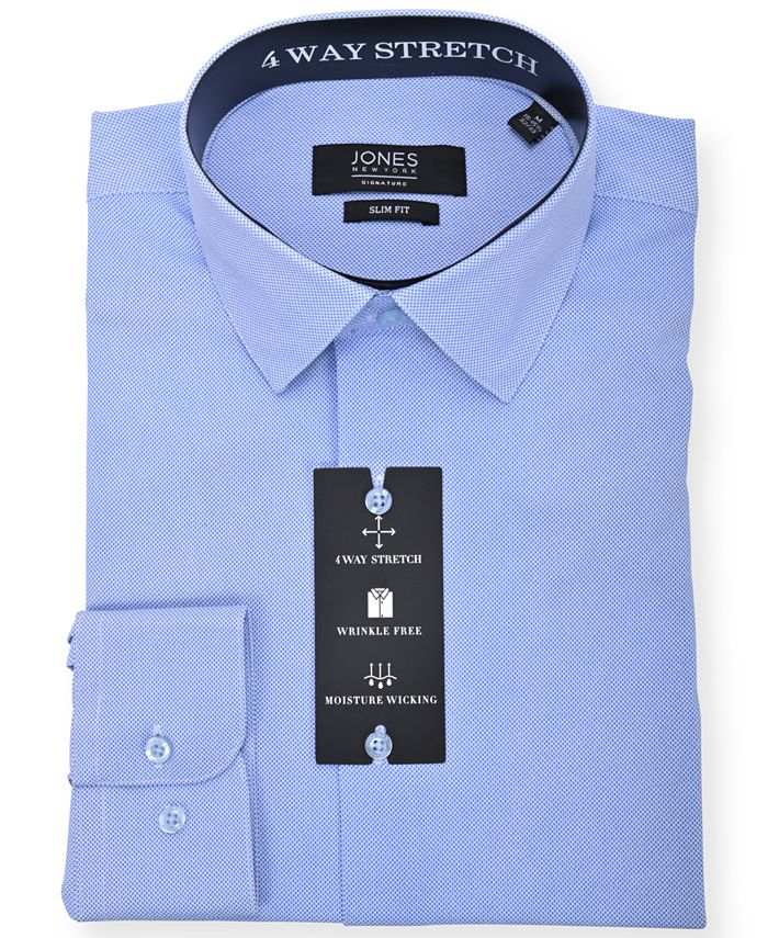 Jones New York Men's Della Robia Printed Fashion Dress Shirt - Macy's