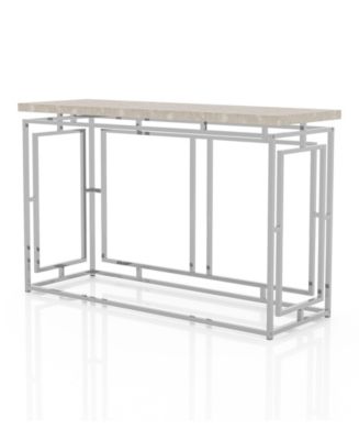Furniture of America Elnes Rectangle Console Table - Macy's