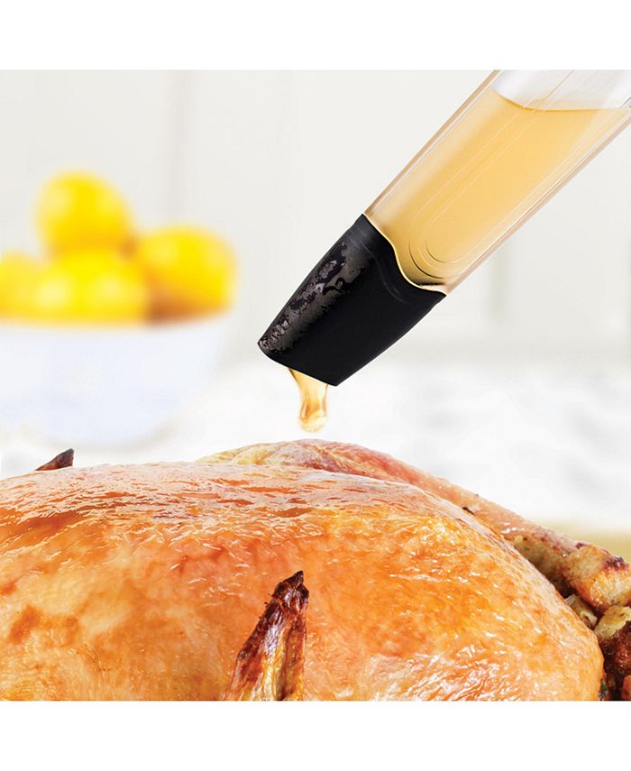 Tovolo Bulb Baster, Turkey Baster with Removable Bulb & Angled Tip - Macy's
