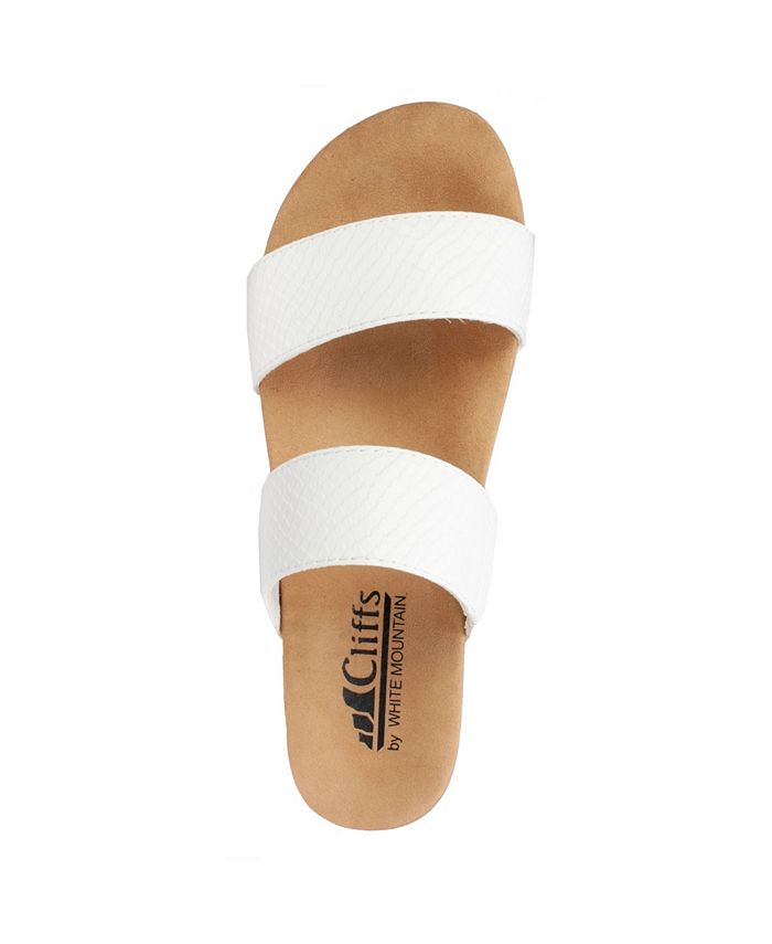 Cliffs by White Mountain Women's Tahlie Slide Sandals - Macy's