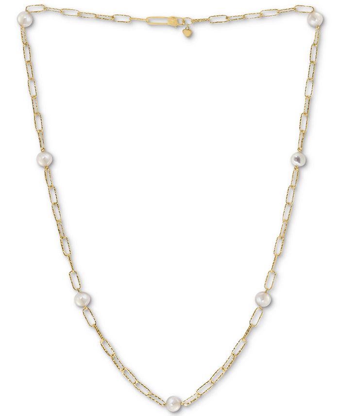 Effy Collection Effy® Cultured Freshwater Pearl 8mm 24 Paperclip