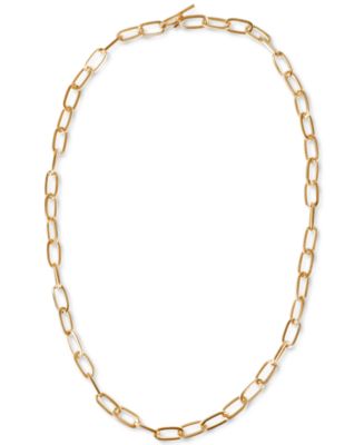 RACHEL Rachel Roy Gold-Tone Chain-Link 32" Strand Necklace - Macy's