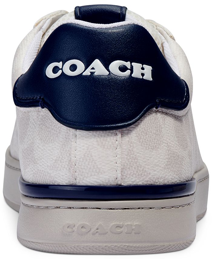 COACH Men's Lowline Signature Low Top Sneaker - Macy's