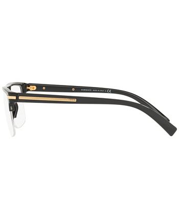 Versace VE3269 Men's Rectangle Eyeglasses & Reviews - Eyeglasses by ...
