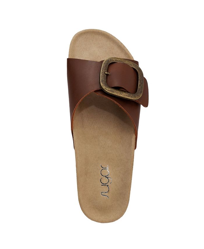 Sugar Women's Zerri Slip-on Slide Sandals - Macy's
