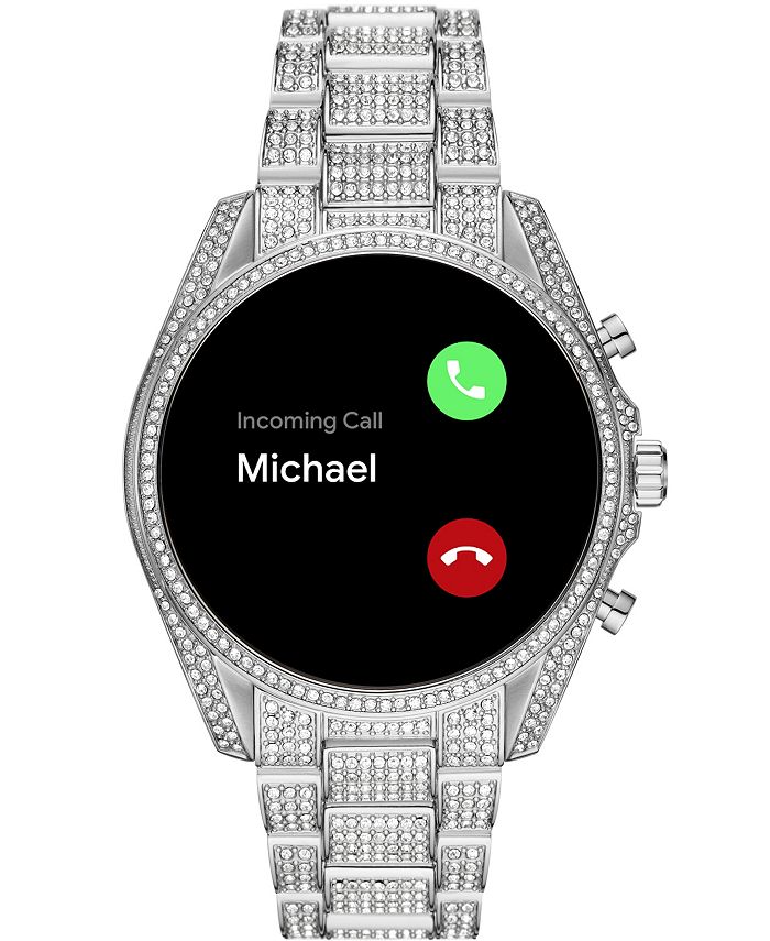 Michael Kors Access Gen 5 Bradshaw Pave Stainless Steel Bracelet ...
