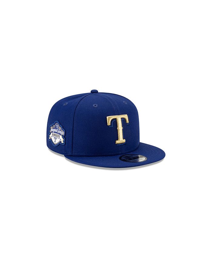 New Era Texas Rangers Gold Front 9FIFTY Cap - Macy's
