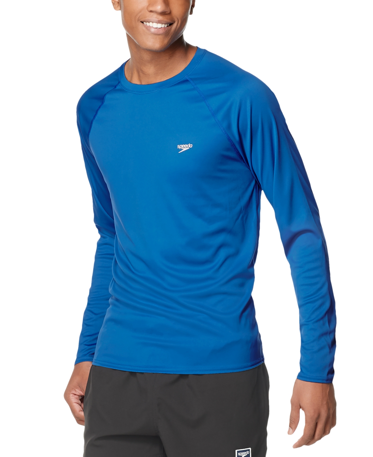 Click here for Speedo Mens Long Sleeve Swim T-Shirt - Turkish Sea prices