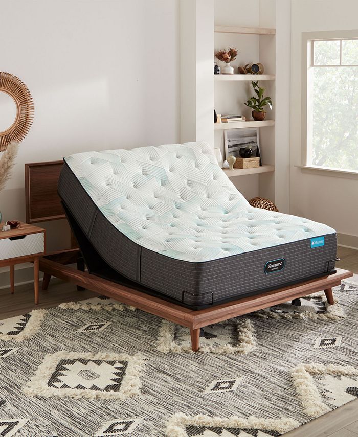 Beautyrest Harmony Emerald Bay Series 15" Medium Mattress Set- Queen ...