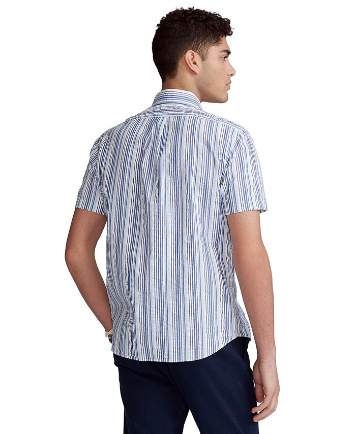 Polo Ralph Lauren Men's RL Prepster Classic-Fit Seersucker Shirt ...
