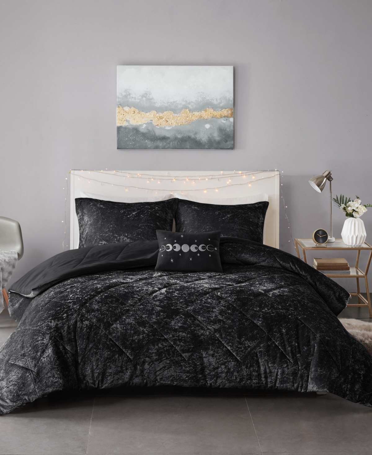 Click here for Intelligent Design Felicia Velvet 3-Pc. Comforter... prices