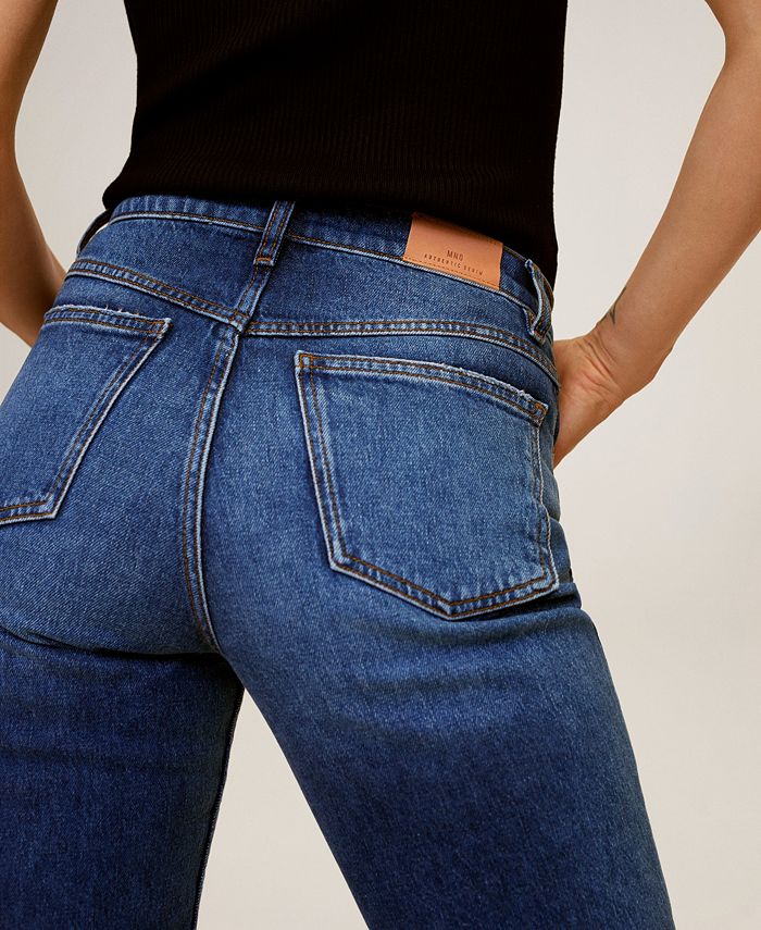 MANGO Women's Mom-Fit Jeans - Macy's