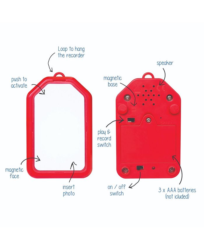 Redbox Junior Learning Rainbow Recorder - 1 Minute Sound Recorder - Macy's