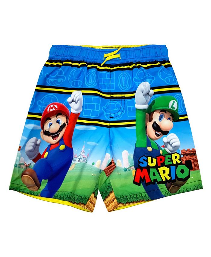 Dreamwave Toddler Boys Nintendo Swim Trunk - Macy's