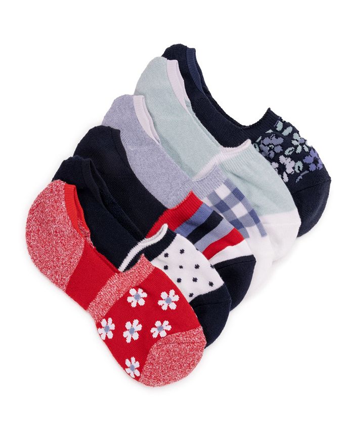 Muk Luks Women's 6 Pair Pack No Show Sock - Macy's