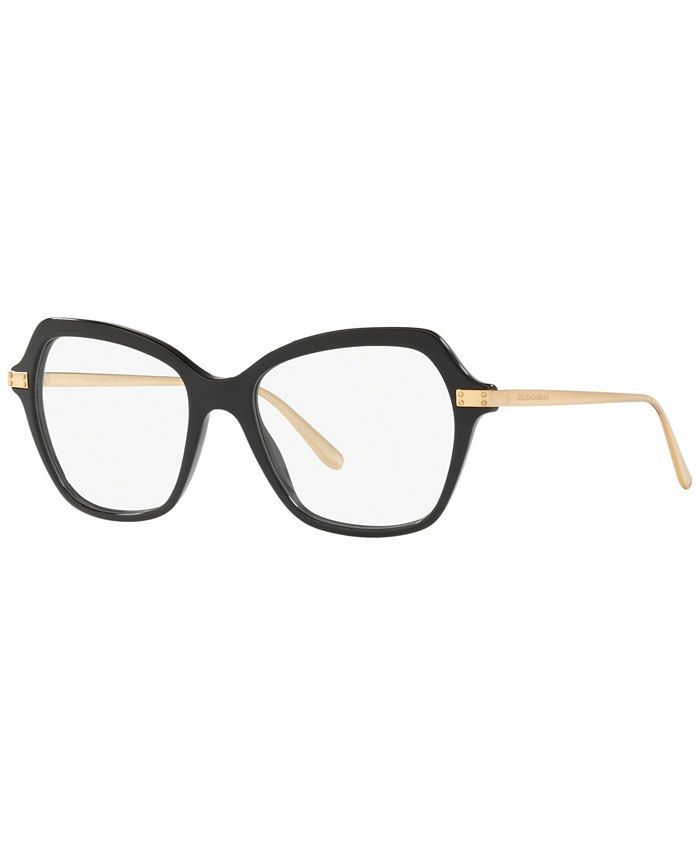 Dolce&Gabbana DG3311 Women's Butterfly Eyeglasses - Macy's