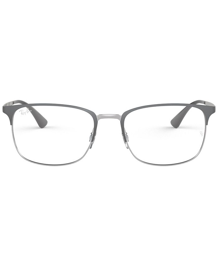 Ray-Ban RX6421 Unisex Rectangle Eyeglasses - Macy's