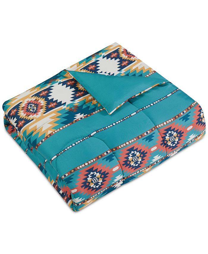 Pem America Santa Fe 6-Pc. Reversible Twin Comforter Set, Created for ...