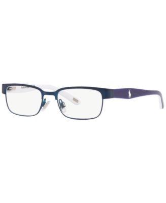 Polo Prep PP8036 Unisex Rectangle Eyeglasses - Macy's