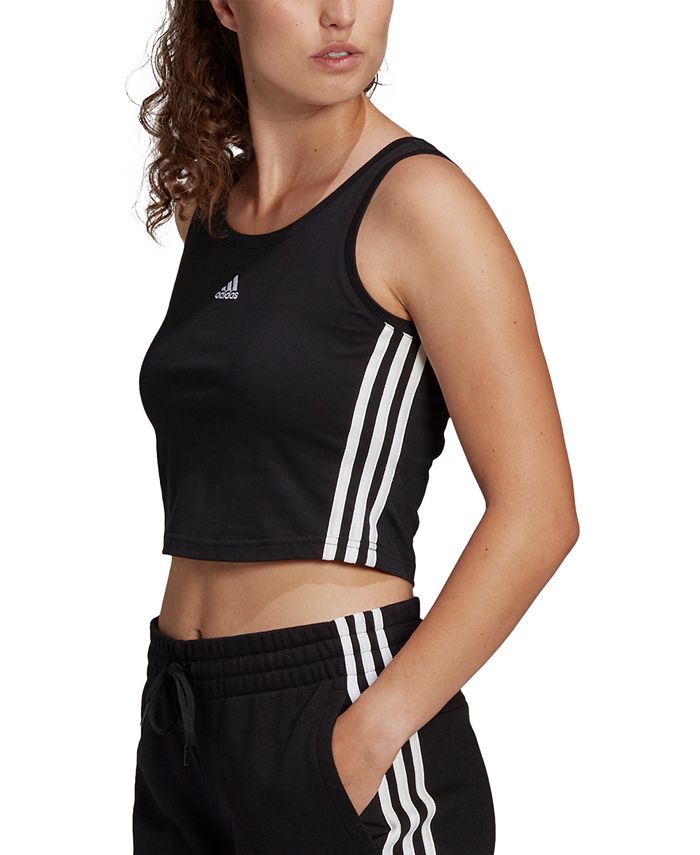 adidas Women's Cropped Tank Top - Macy's