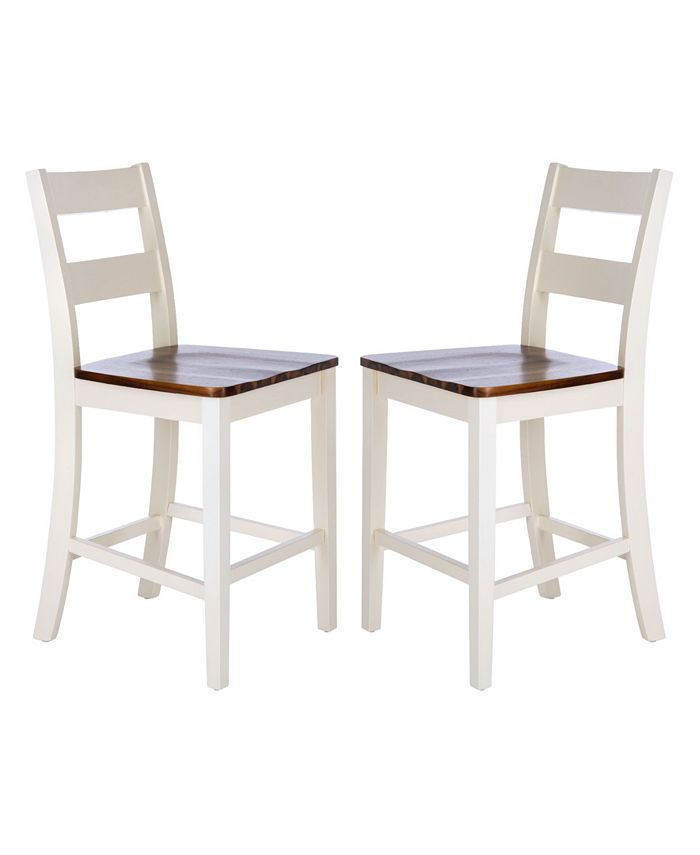 Safavieh Izzy Counter Stool, Set of 2 - Macy's