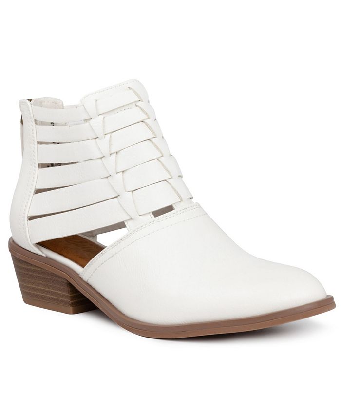 Sugar Women's Embiee Cut Out Booties - Macy's